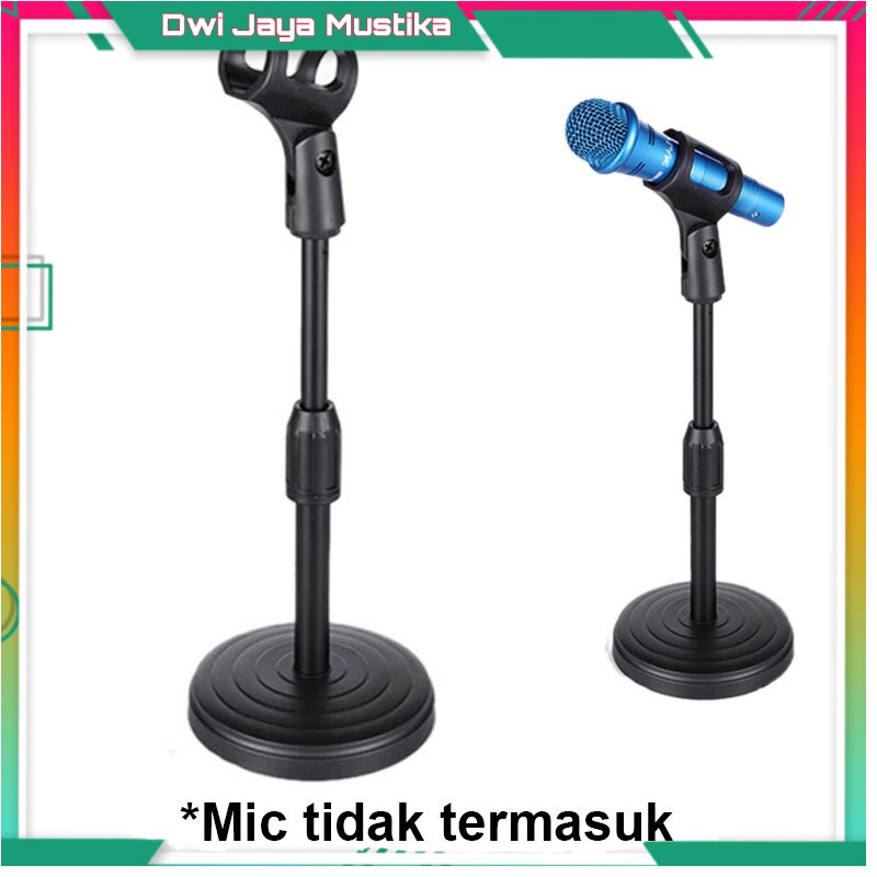 Jual Stand Mic Meja Holder Microphone Dudukan Tiang Penyangga Mikrofon ...