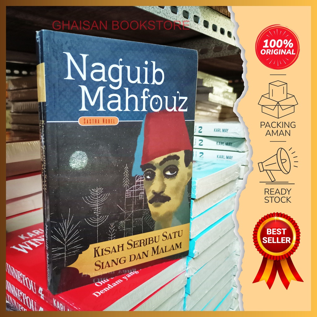 Jual Buku Novel - Naguib Mahfouz Kisah Seribu Satu Siang dan Malam ...