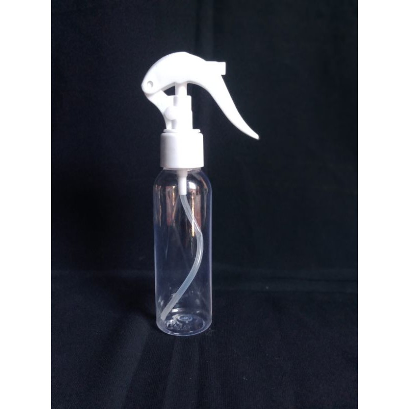 Jual Botol bening 100ml tutup Trigger putih. | Shopee Indonesia
