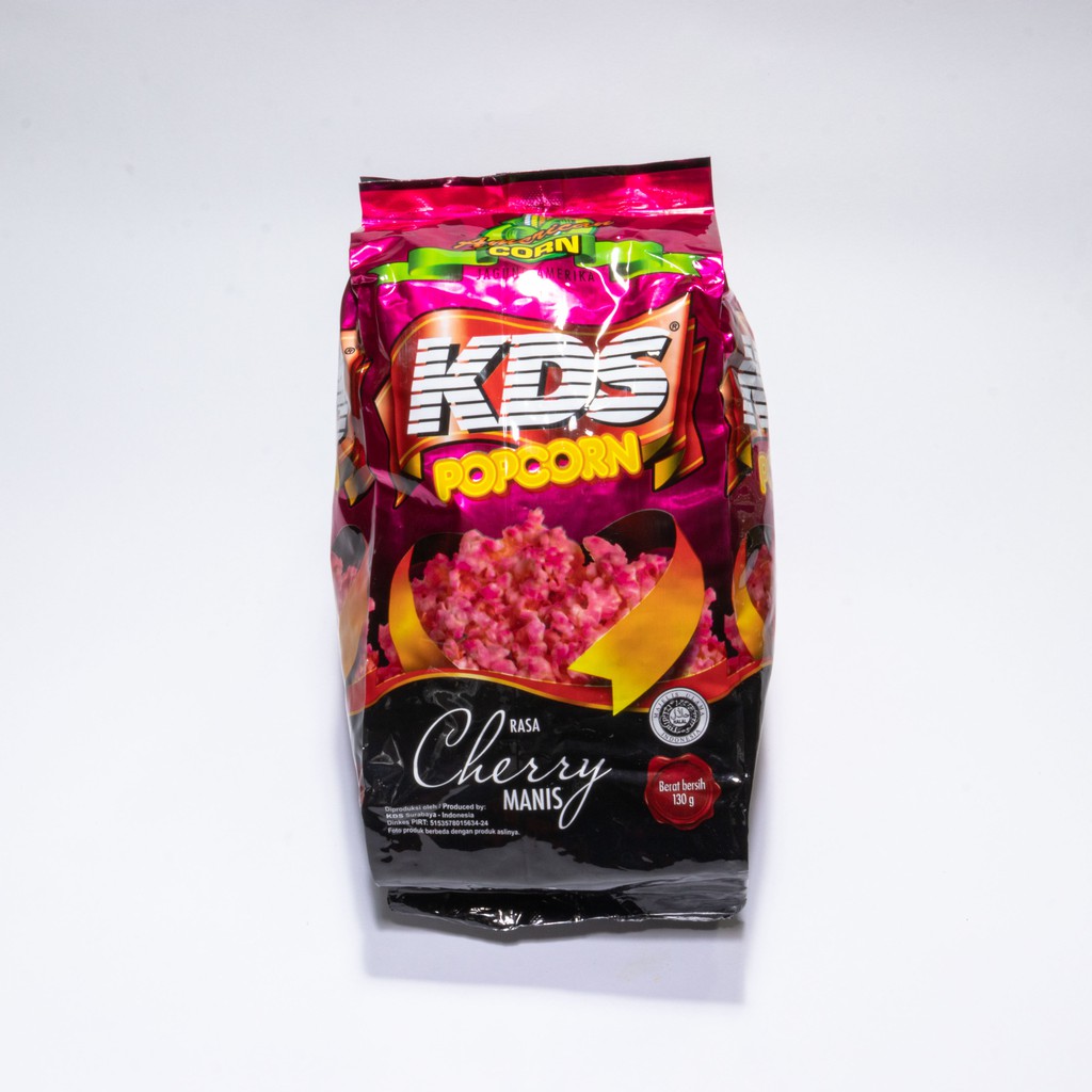 Jual KDS Popcorn Rasa CHerry 130gr | Shopee Indonesia