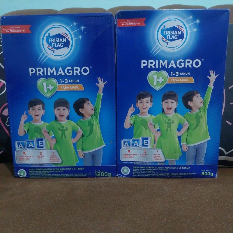 Jual Primagro 1+,3+,madu,vanila,coklat,750g,360g (Baca Deskripsi iklanya ya kakA) | Shopee Indonesia