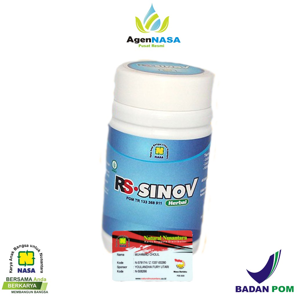 Jual RS Sinov Nasa Obat Nyeri Sendi dan Kesemutan Osteoporosis / Agen ...