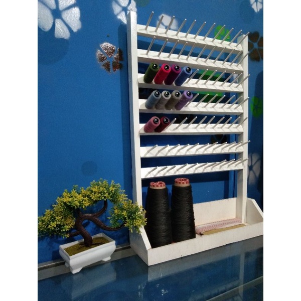Jual RAK BENANG SERBAGUNA muat 77-110 benang | Shopee Indonesia