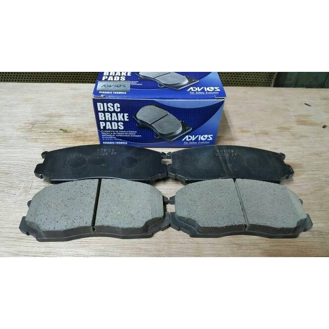 Jual Kampas Rem Depan Lancer Evo 3 dan Evo 4 Advics | Shopee Indonesia