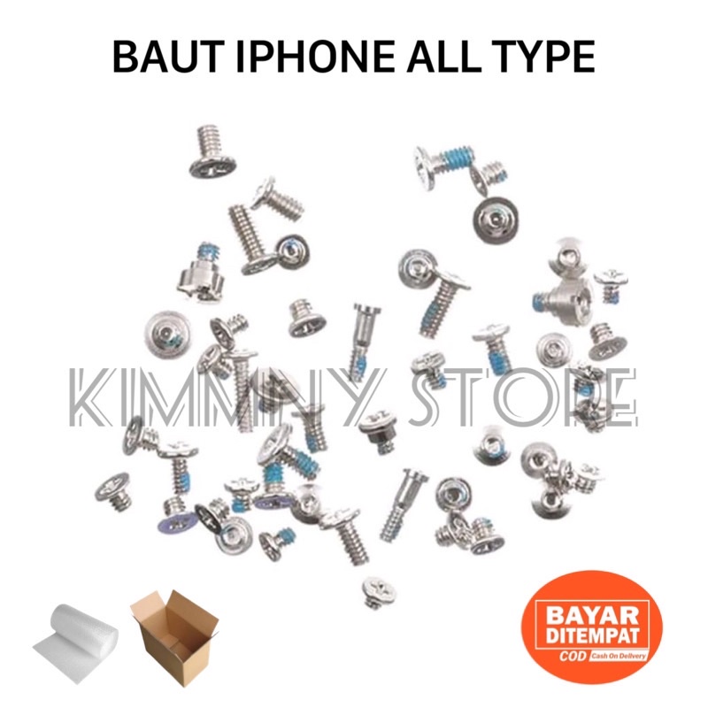 Jual Baut Iphone Fullset 5S 6 6S 6S+ 6+ 7 7+ 8 8+ X XR XS XSMAX BAUT ...