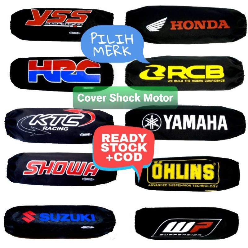 Jual Cover Shock Motor || Sarung Penutup Cover Shockbreker Belakang ...