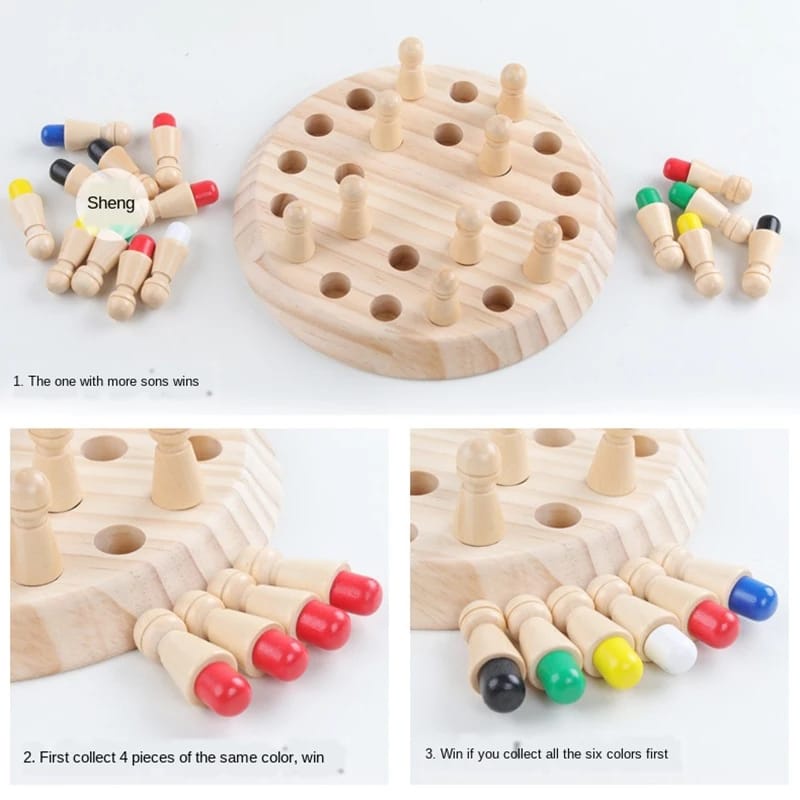 Jual HOKITERUS21 Mainan MEMORI CHEES Board Game Mainan Edukasi Anak ...