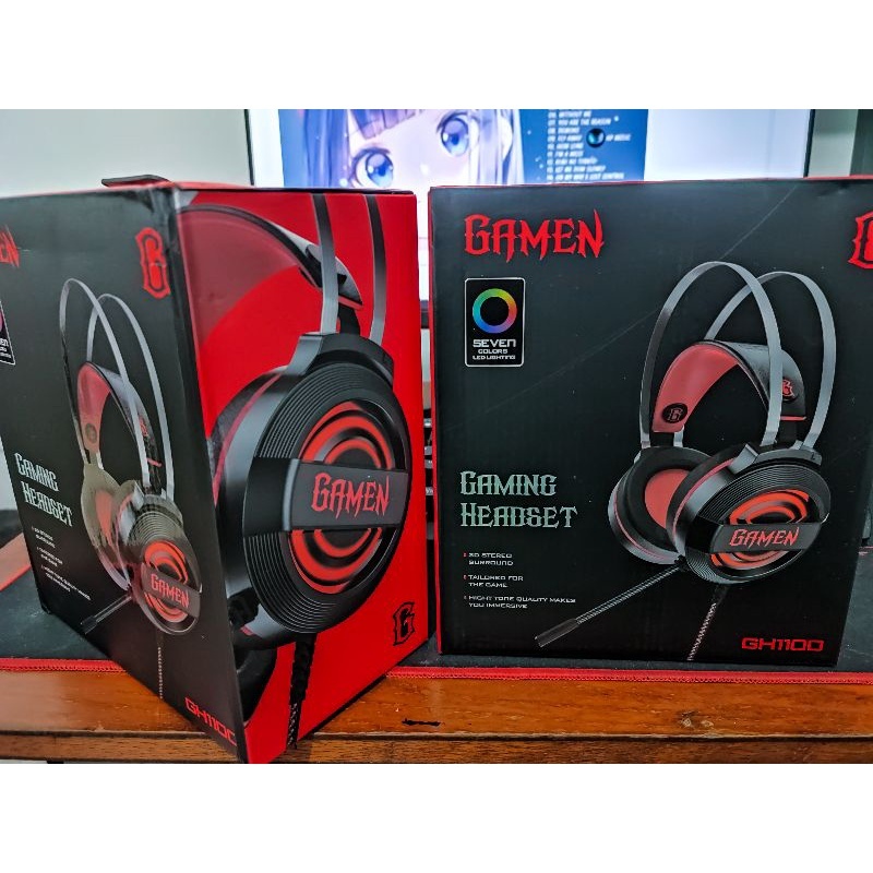 Jual HEADSET GAMING GAMEN GH1100 | Shopee Indonesia