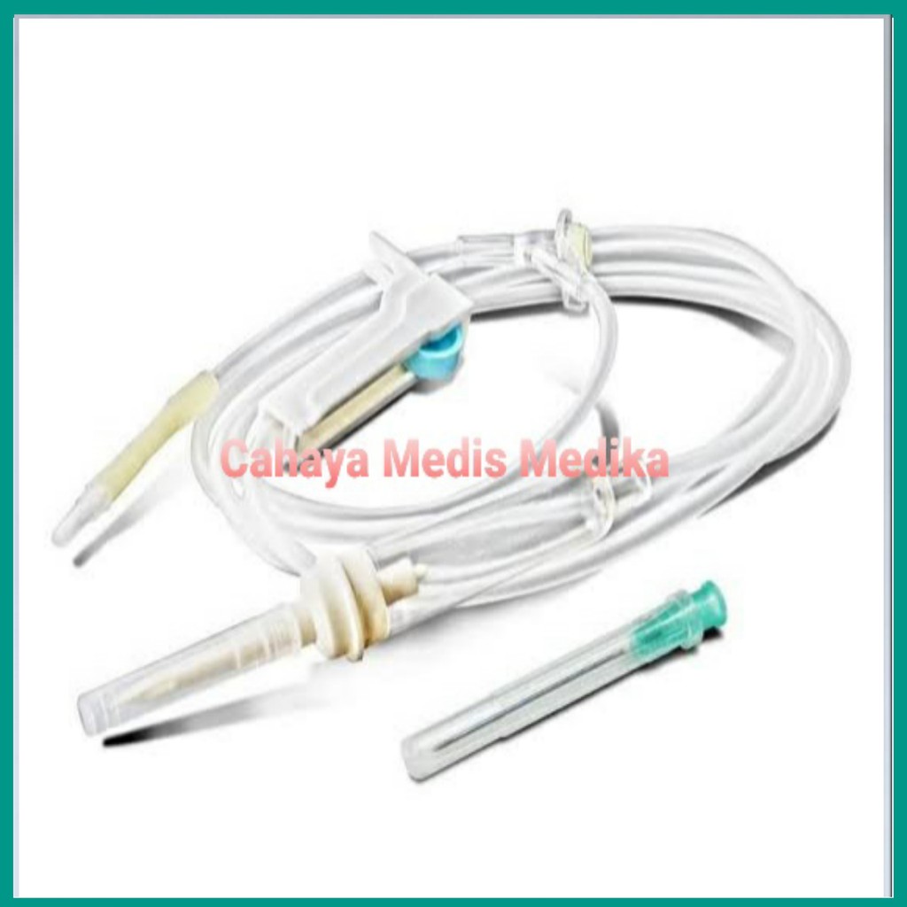 Jual INFUSION SET DEWASA/ADULT Y CONNECTOR / ALAT SELANG INFUS SET ...