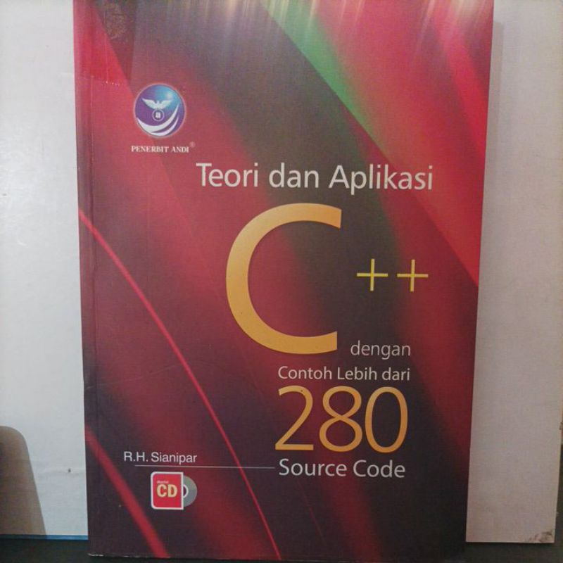 Jual Buku Teori dan aplikasi C++ dengan contoh lebih dari 280 source code | Shopee Indonesia