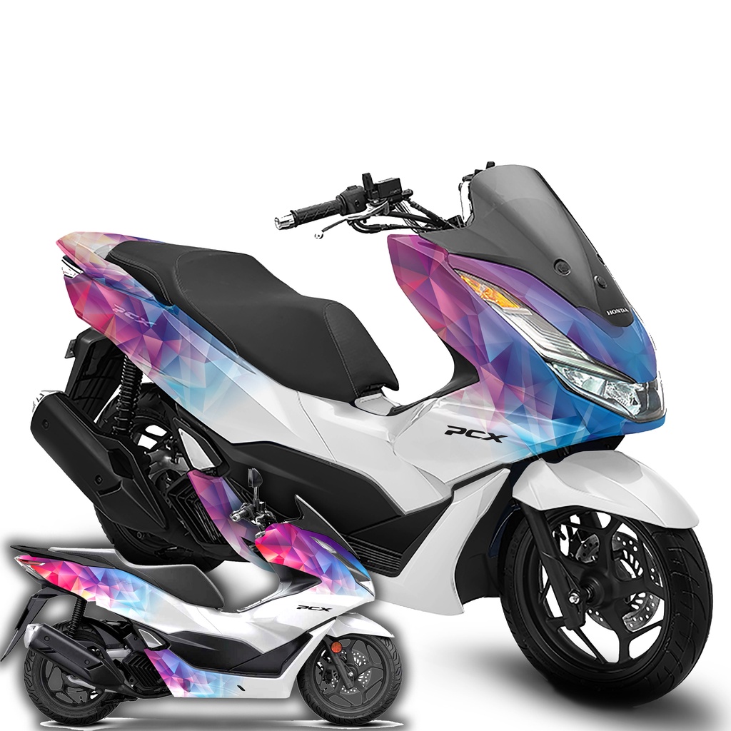Jual Decal sticker / stiker motor New Pcx 160 custom full body ...
