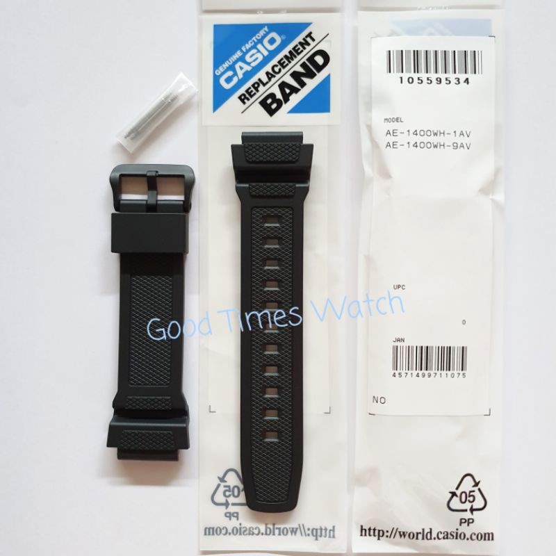 Jual STRAP CASIO AE-1400WH AE 1400WH AE 1400 Casio Original | Shopee ...