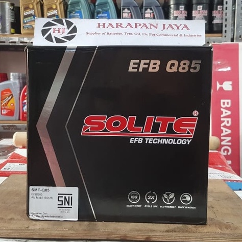 Jual AKI MOBIL SOLITE Q85 (65 AH) (KERING) | Shopee Indonesia