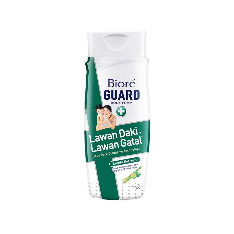Jual BIORE GUARD BODY FOAM LIVELY REFRESH 100ML | Shopee Indonesia