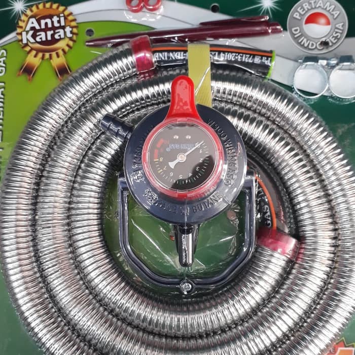 Jual Regulator Kompor Gas Paket Lengkap Selang + Regulator W900 ...