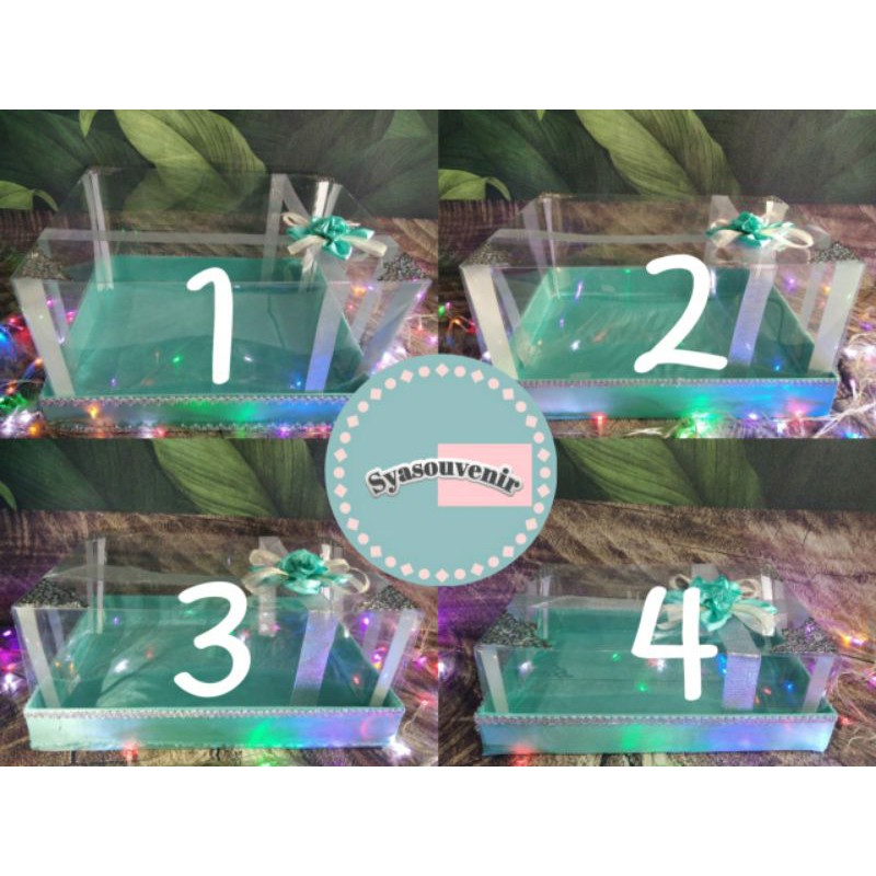 Jual Kotak Box Hantaran Seserahan Hampers Pernikahan Pita Mika Bunga ...