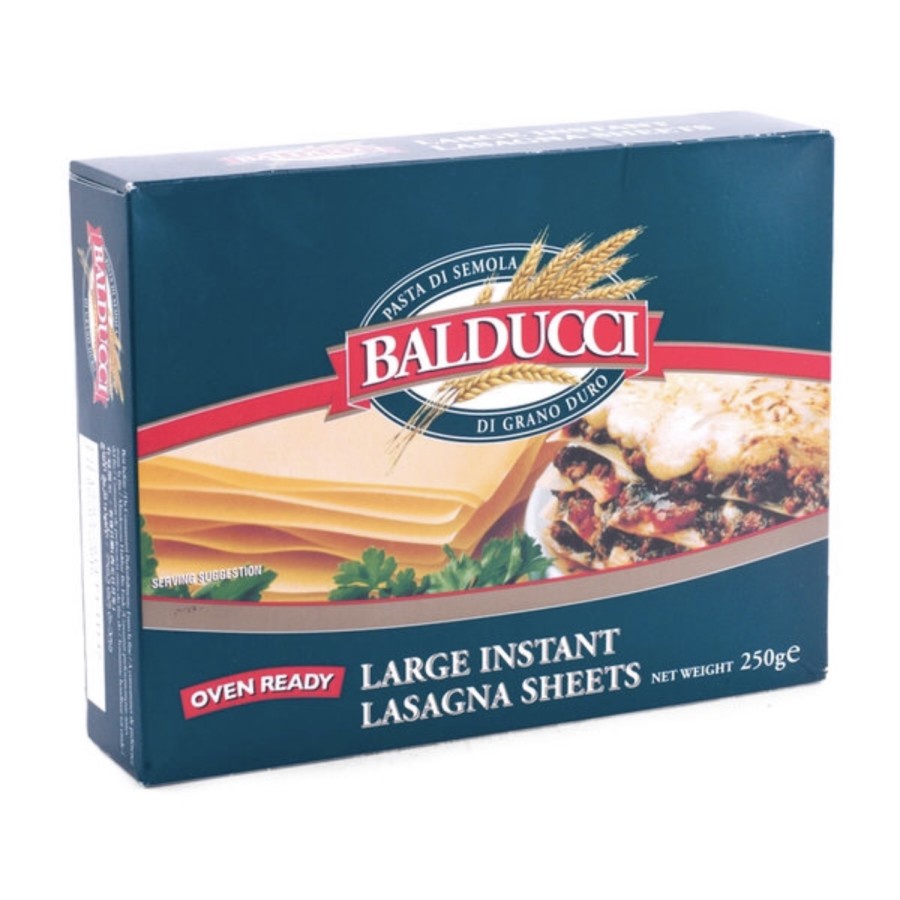 Jual San Remo Balducci Pasta Lasagna Instant Large Sheet 250gr Kulit ...