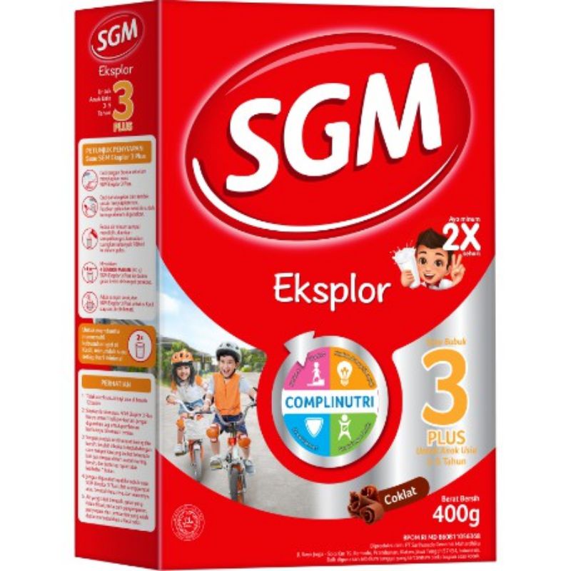 Jual SGM Eksplor 3+ vanila madu coklat 150g , 400g , 600g , 900g | Shopee Indonesia
