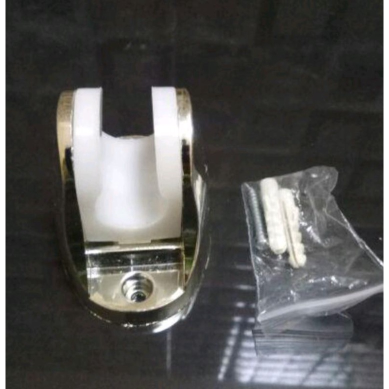 Jual holder dudukan cantolan gagang shower tembok dinding kuat tebal ...