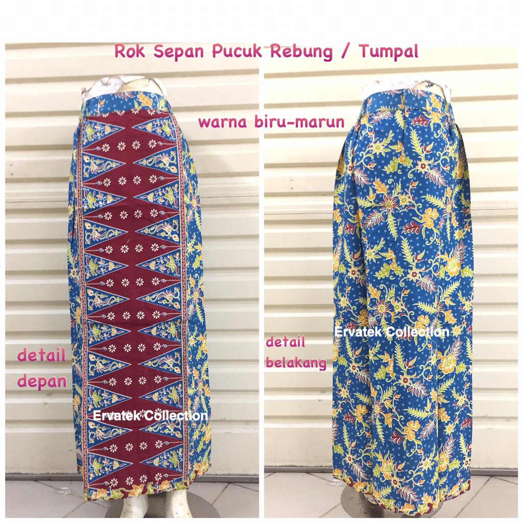 Jual Rok Sepan Tumpal ST30 Motif Betawi | Rok Batik Tumpal | Bawahan ...