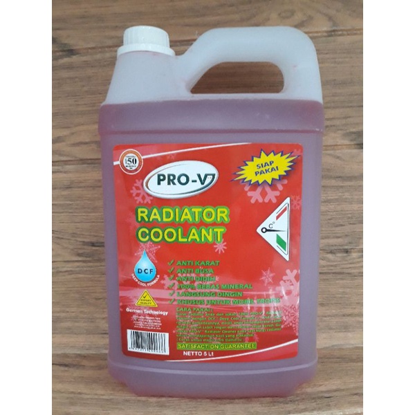 Jual AIR RADIATOR / RADIATOR COOLANT / PRO-V RADIATOR COOLANT MERAH ...