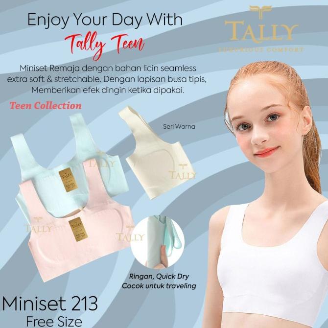 Jual Miniset Remaja ABG / Bra BH anak Seamless M213 Quick Dry & Ringan SPECIAL | Shopee Indonesia