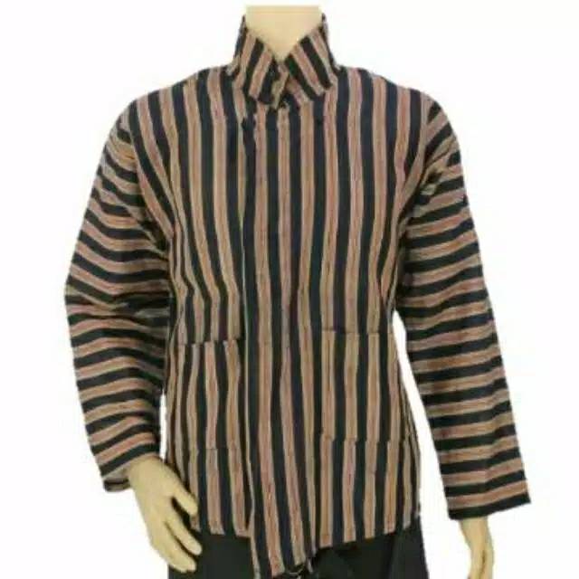 Jual Baju adat Jawa Surjan dewasa / Baju lurik surjan | Shopee Indonesia