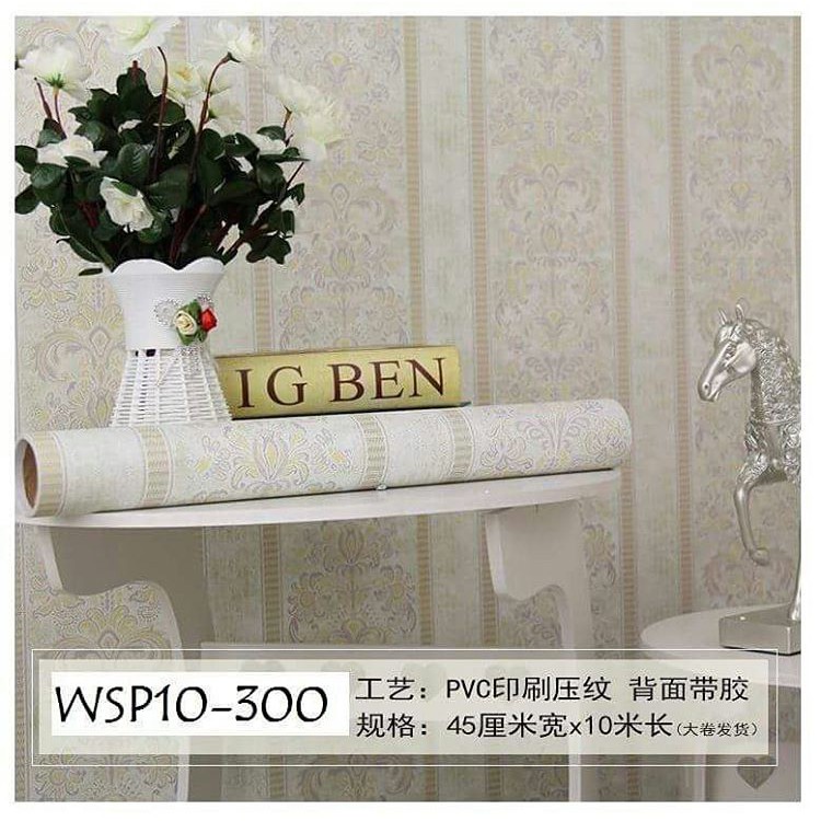 Jual Wallpaper Sticker Motif Line Gold Batik Ukuran 45 cm x 10 meter ...