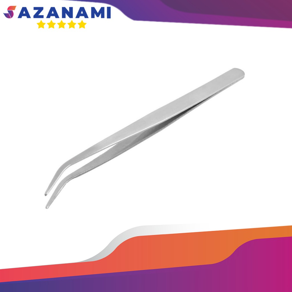 Jual PINSET JEPIT TWEEZER ALAT PENJEPIT STAINLESS STEEL PINSET RUNCING ...
