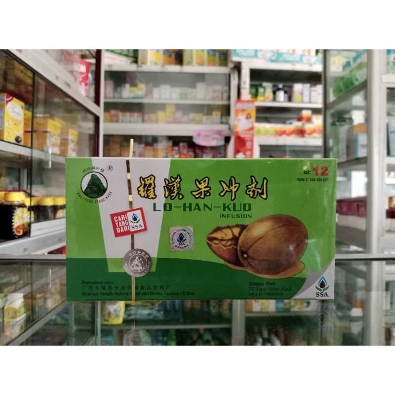 Jual LO HAN KUO INFUSION | Pereda Panas Dalam & Batuk @12 - ED 01/2026 ...