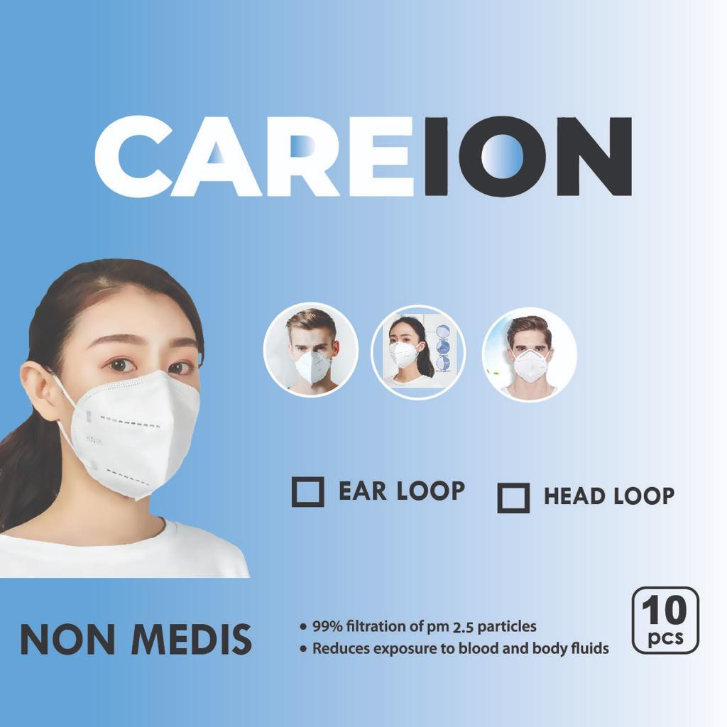Jual Masker KN95 CAREION ISI 10PC Masker N95 Masker KN 95 Masker N 95 ...