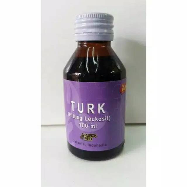Jual TURK 100 ml Reagen Hitung Leukosit Sel Darah Putih | Shopee Indonesia