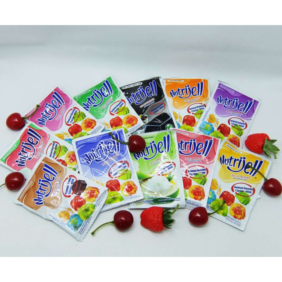 Jual Nutrijell Jelly Powder All Variant / Agar agar aneka rasa PER ...