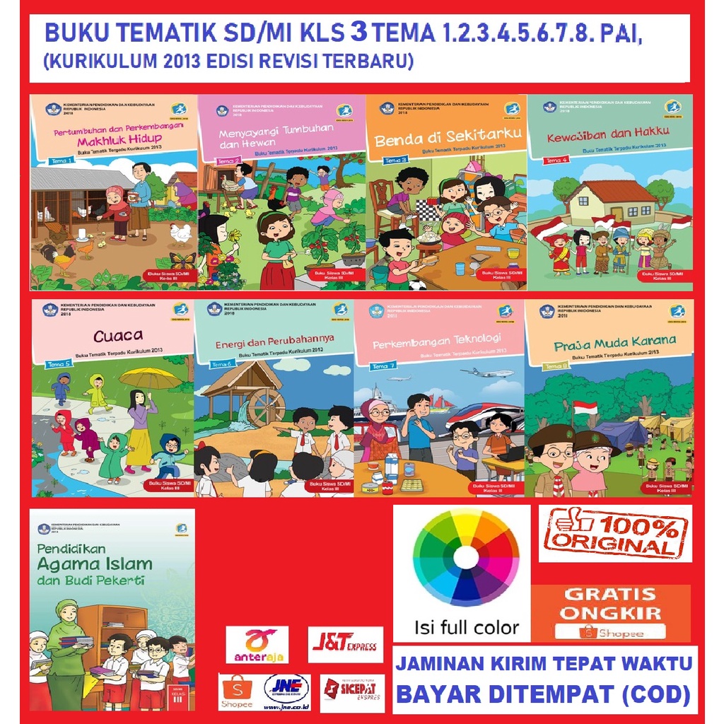 Jual Sd Kelas 3 Buku Kurikulum 2013 Sd Buku Siswa Sd Kelas 3