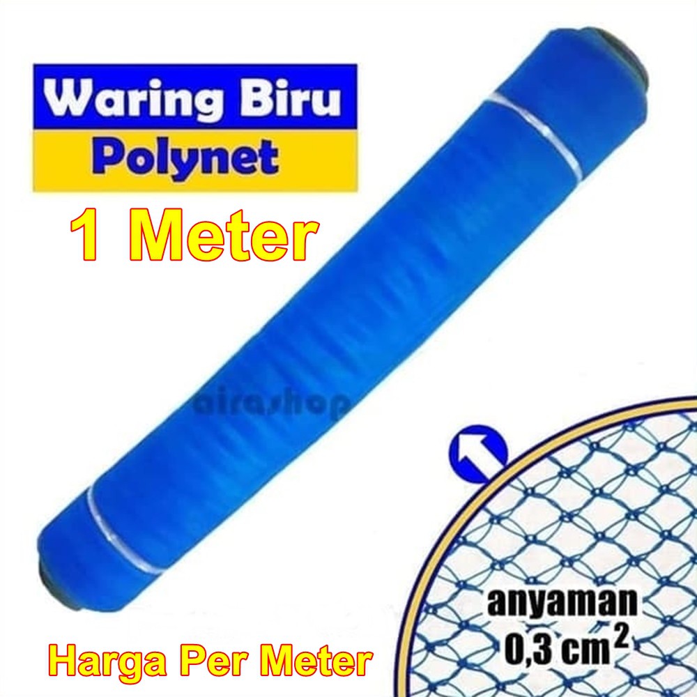 Jual Jaring Waring Biru Polynet Biru Jaring Biru | Shopee Indonesia