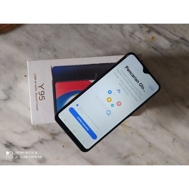 Jual vivo y95 Ram 4GB Rom 32 ( SECOUND ) | Shopee Indonesia