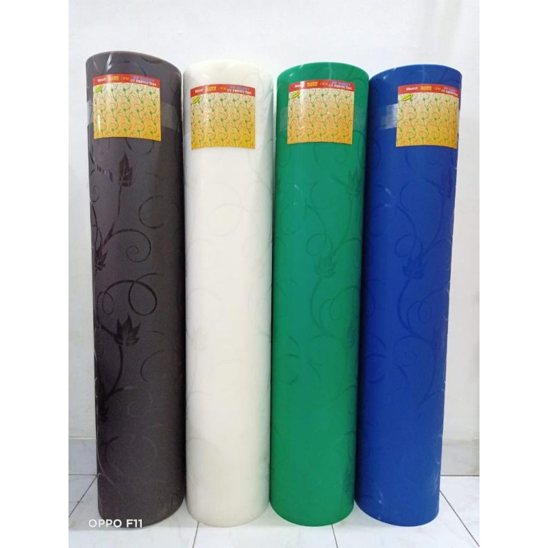 Jual Fiber viber plastik penutup pagar DAUN motif kembang harga per 1 ...