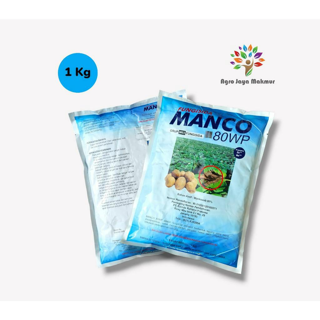 Jual FUNGISIDA - MANCO 80WP - 1KG - EXINDO RAHARJA raincozeb mantazeb ...