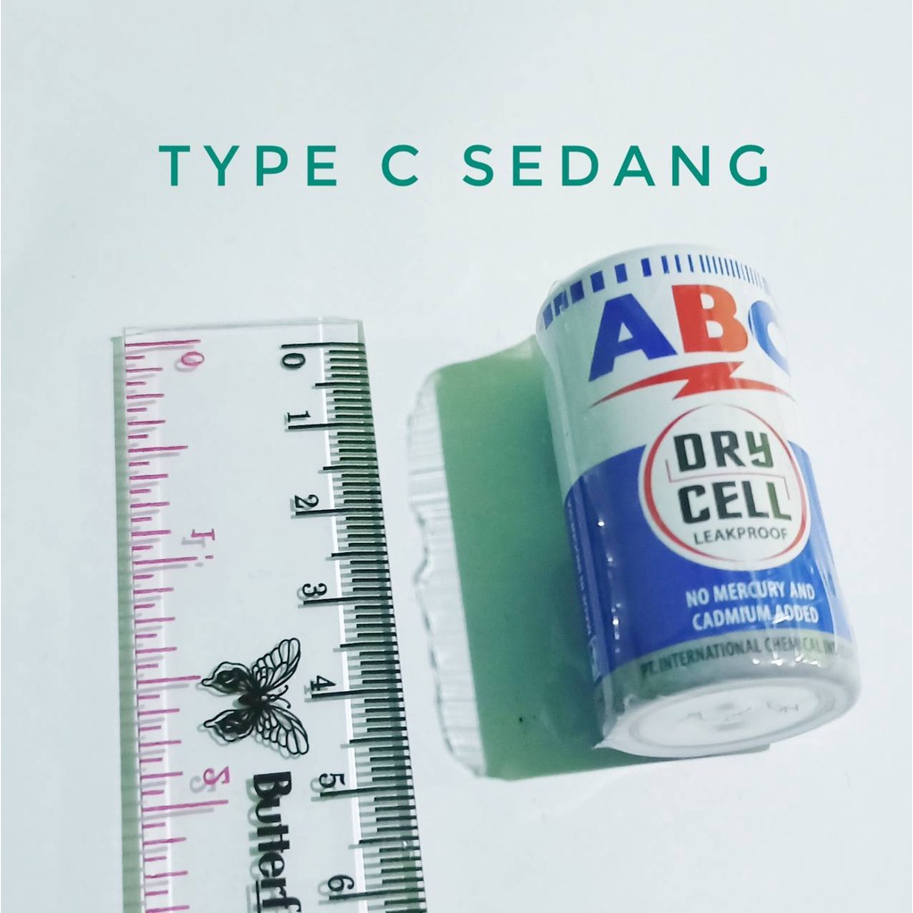 Jual Baterai / Battery ABC R14 type C dan D ( tanggung dan Besar ...