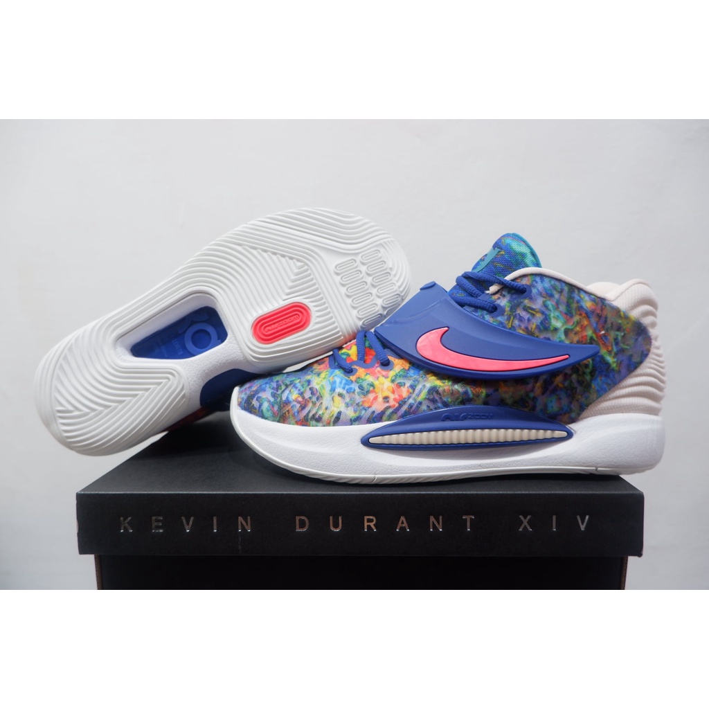 Jual SEPATU BASKET KD 14 HIGH DEEP ROYAL | Shopee Indonesia