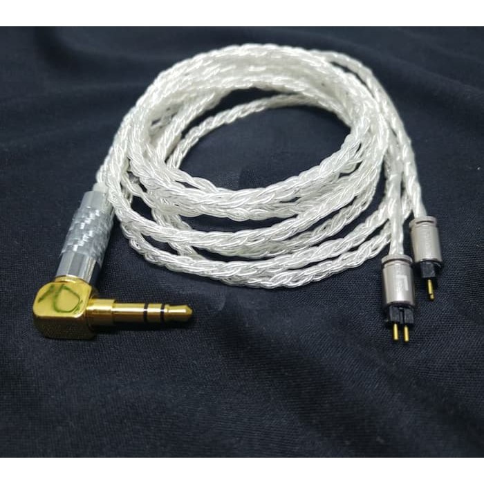 Jual High End 8 Braid 2 Pin 0.75 0.78mm TF10 Westone TFZ KZ Upgrade ...