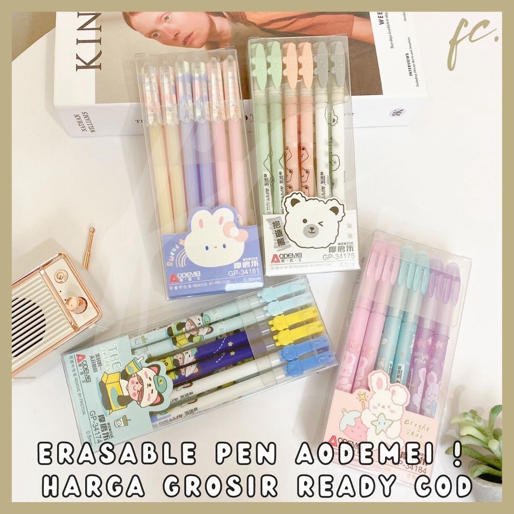 Jual Erasable Pen / Pulpen Bisa Dihapus Odemei Aodemei Odemi GP-34152 ...