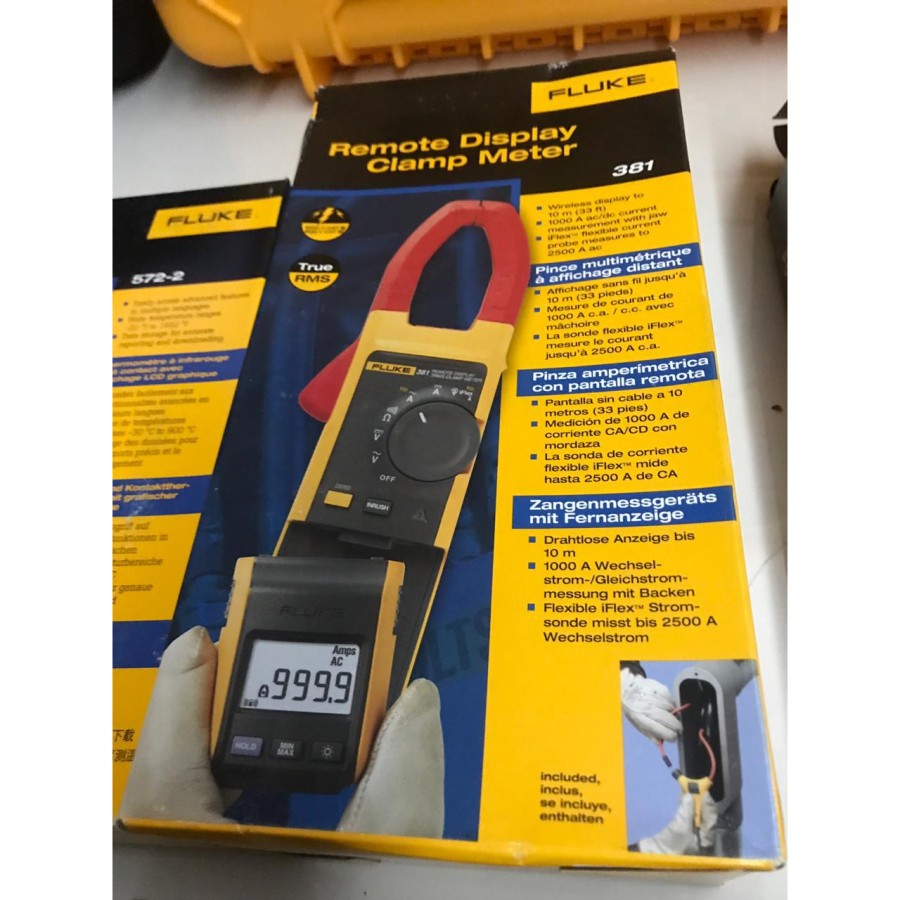 Jual Fluke 381 Clamp Meter True-rms AC/DC WITH IFLEX | Shopee Indonesia