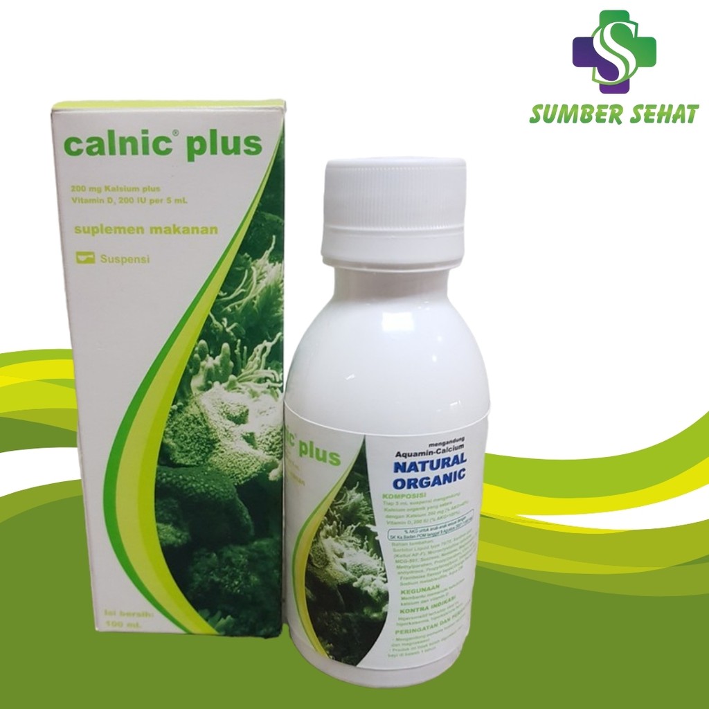 Jual CALNIC PLUS SIRUP 100 ML | Shopee Indonesia