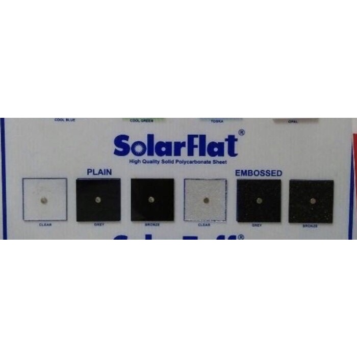 Jual Solarflat 1.2mm - Solartuff Solid Solar Flat | Shopee Indonesia