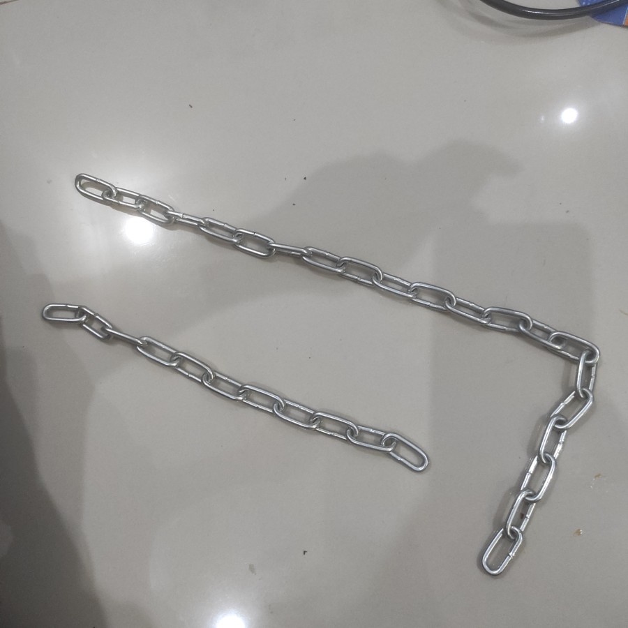 Jual Rantai Rante besi kecil Pagar 3mm 3 mm putus panjang kurang dr ...