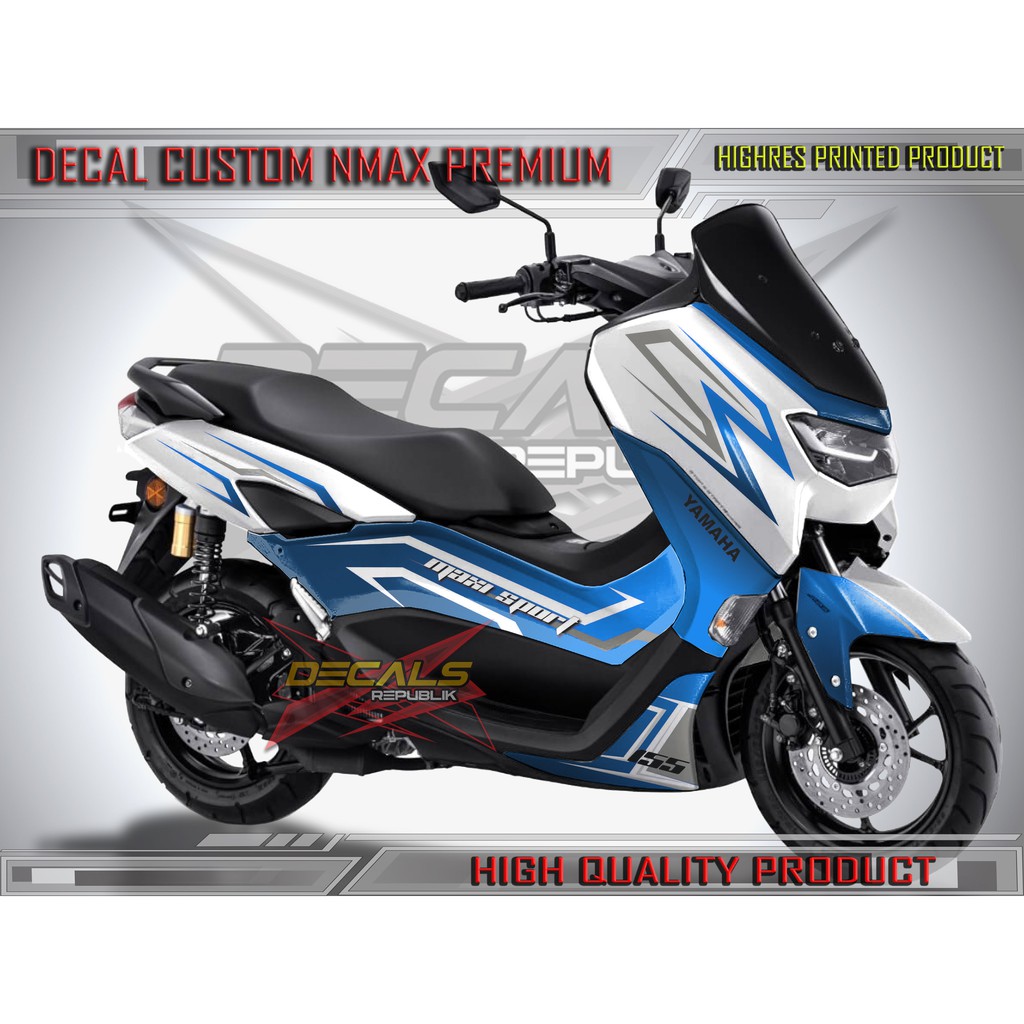 Jual STIKER DECAL PREMIUM IMPORT YAMAHA NMAX BARU Nmax New Nmax Lama ...
