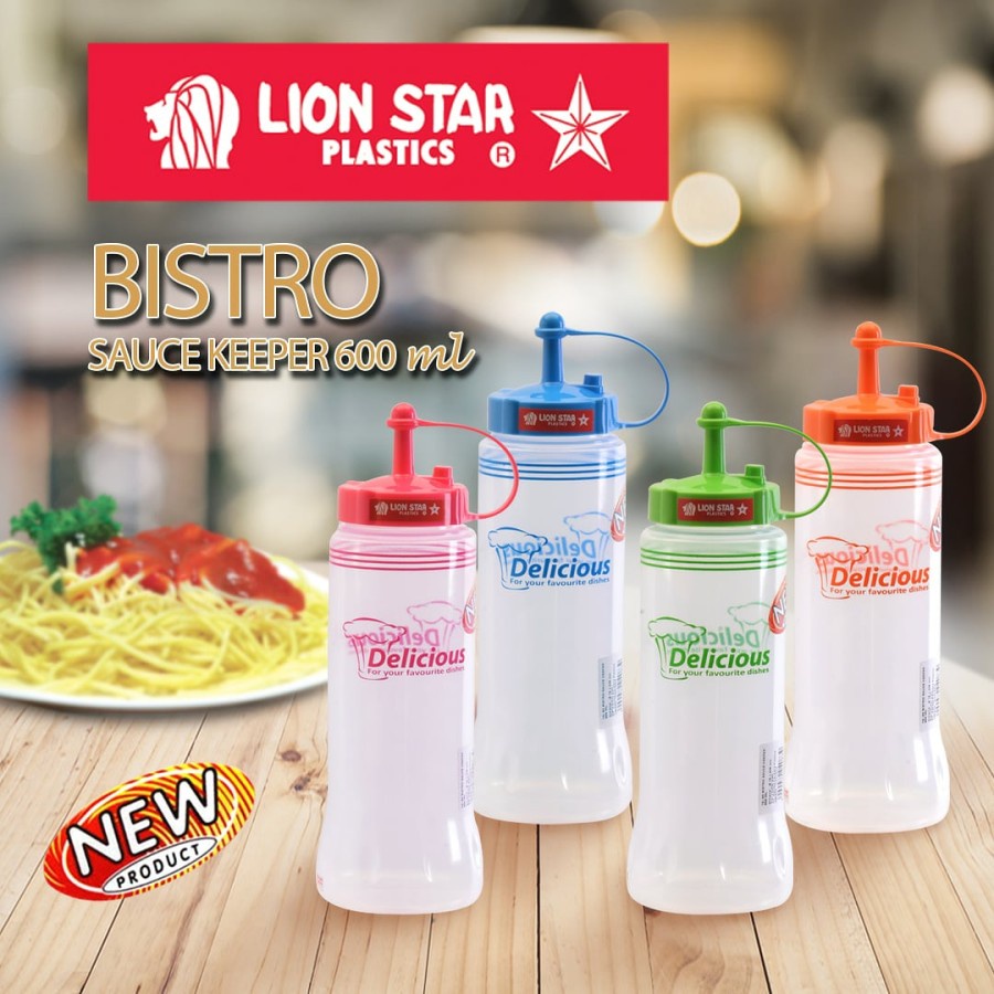 Jual Botol Saus LION STAR TS-49 (300ML) | TS-50 (425ML) | TS-53 (600ML ...