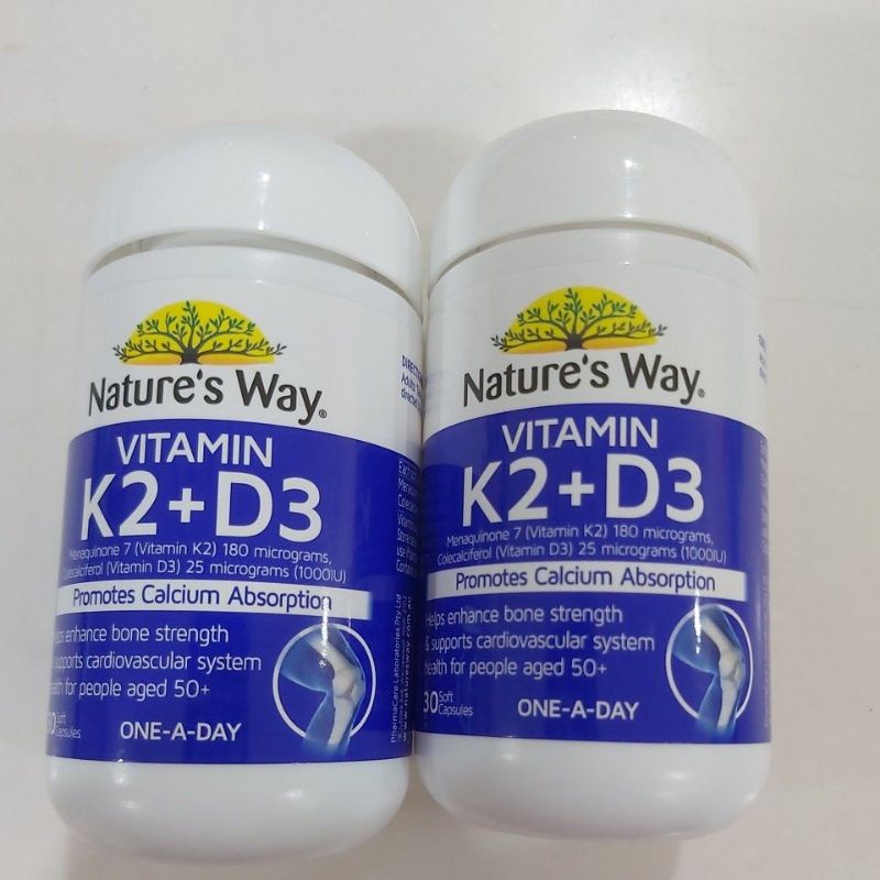 Jual natures way nature's way vitamin k2d3 k2+d3 k2 d3 1000iu | Shopee ... Jual natures way nature's way vitamin k2d3 k2+d3 k2 d3 1000iu | Shopee ...