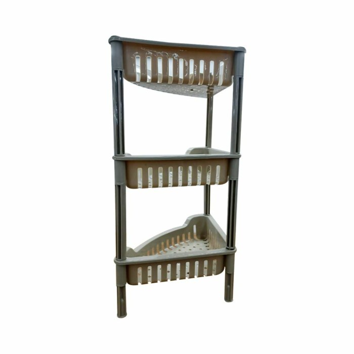 Jual Athena Rak Serbaguna Segitiga 3 Tingkat - Krem Selma 10449690 ...